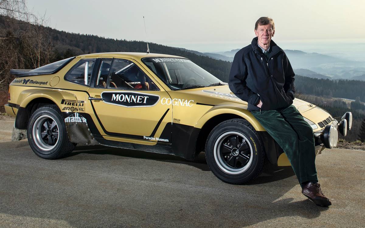 El reencuentro de Walter Röhrl y el Porsche 924 Carrera GTS Rally que ...