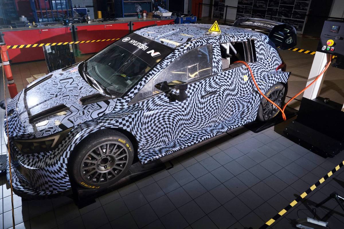 Hyundai prueba a fondo su Rally1