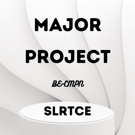 Major Project Be Slrtce Github
