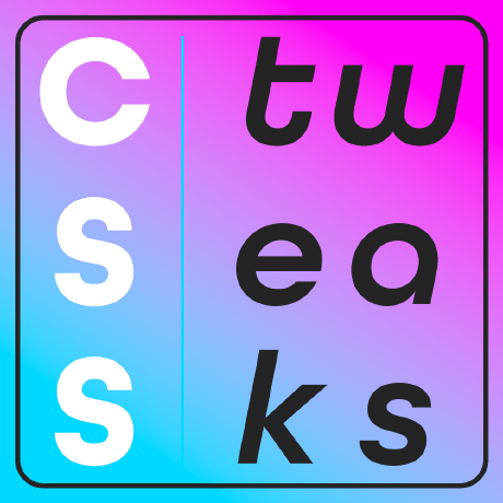 Css Tweaks Github