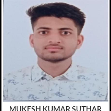 Mukeshtosuthar Mukesh Kumar Suthar Github