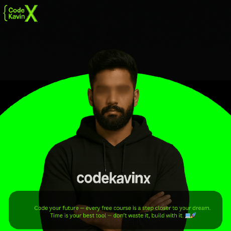 Kavinkarthikm Kavin Karthik Github