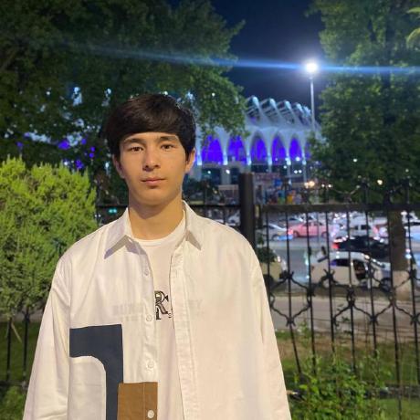 Javokhdev Javohir Github