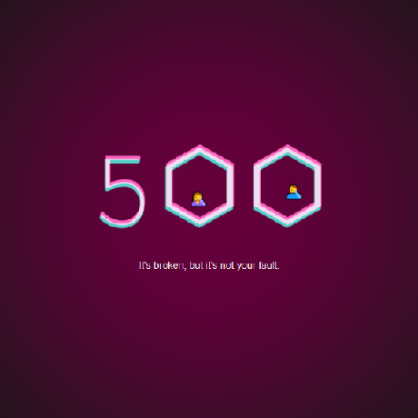 Error 500 Github
