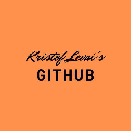 Kristof Levai Github Kristof Levai Github