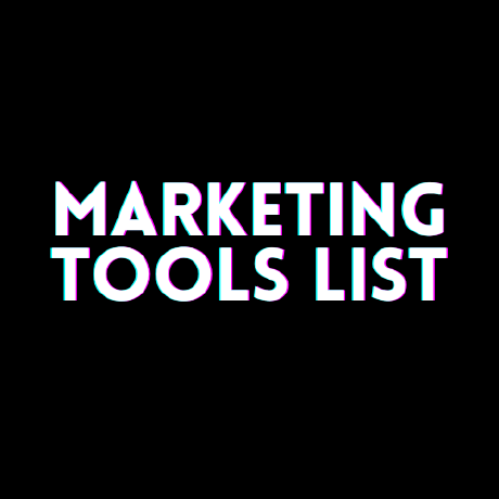 Marketing Tools List Github