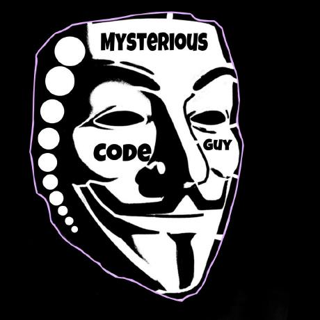 Mysteriousguycode Mysterious Guycode Github