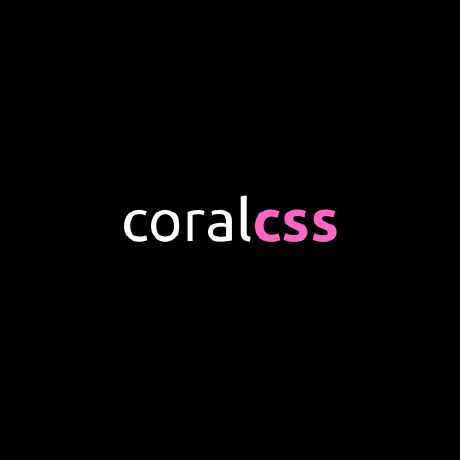 Coral Css Github