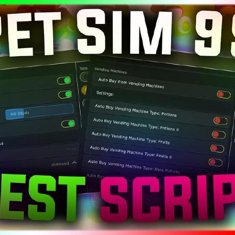 Pet Simulator 99 Script Hack Github