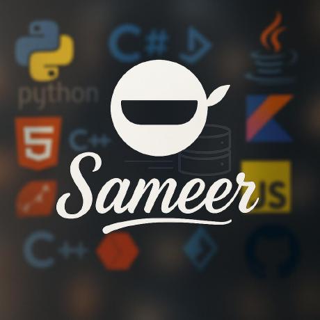 Sameer An Sameer Github