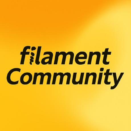 Filament Community Github