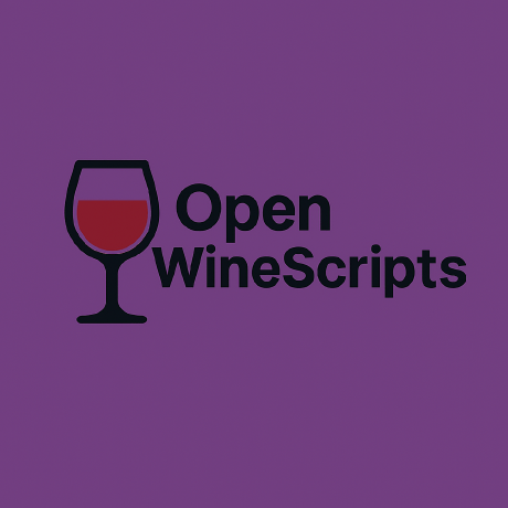 Open Wine Scripts Github
