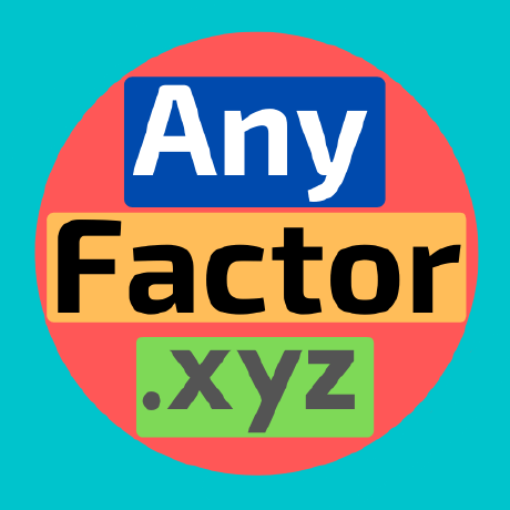 Anyfactor Anyfactor Github