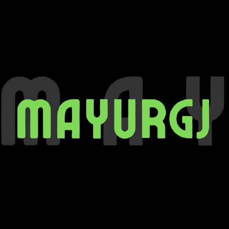 Mayurgj Mayur Jadhav Github