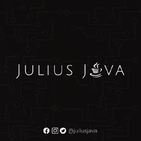 Julius Java Julius Emmanuel Oyigocho Github