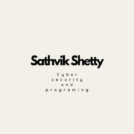 Sathvik Shettyy Sathvik Shetty Github