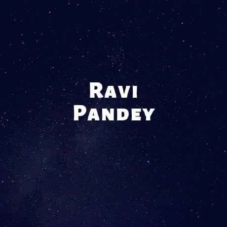 Raviipandey Ravi Pandey Github