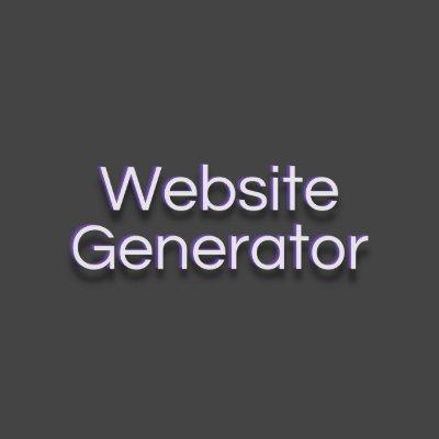 Websitegenerator Github