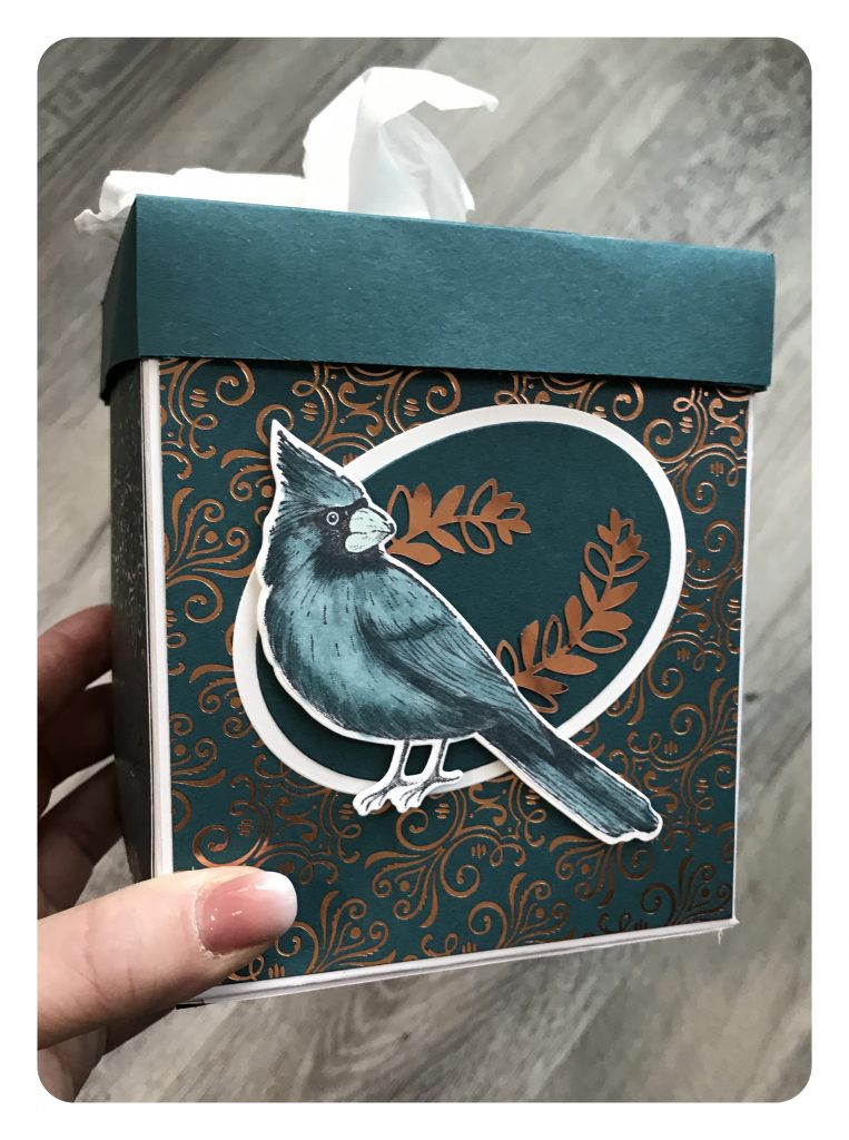 A Tissue Box for InKing Royalty Blog Hop - Avery's Owlery