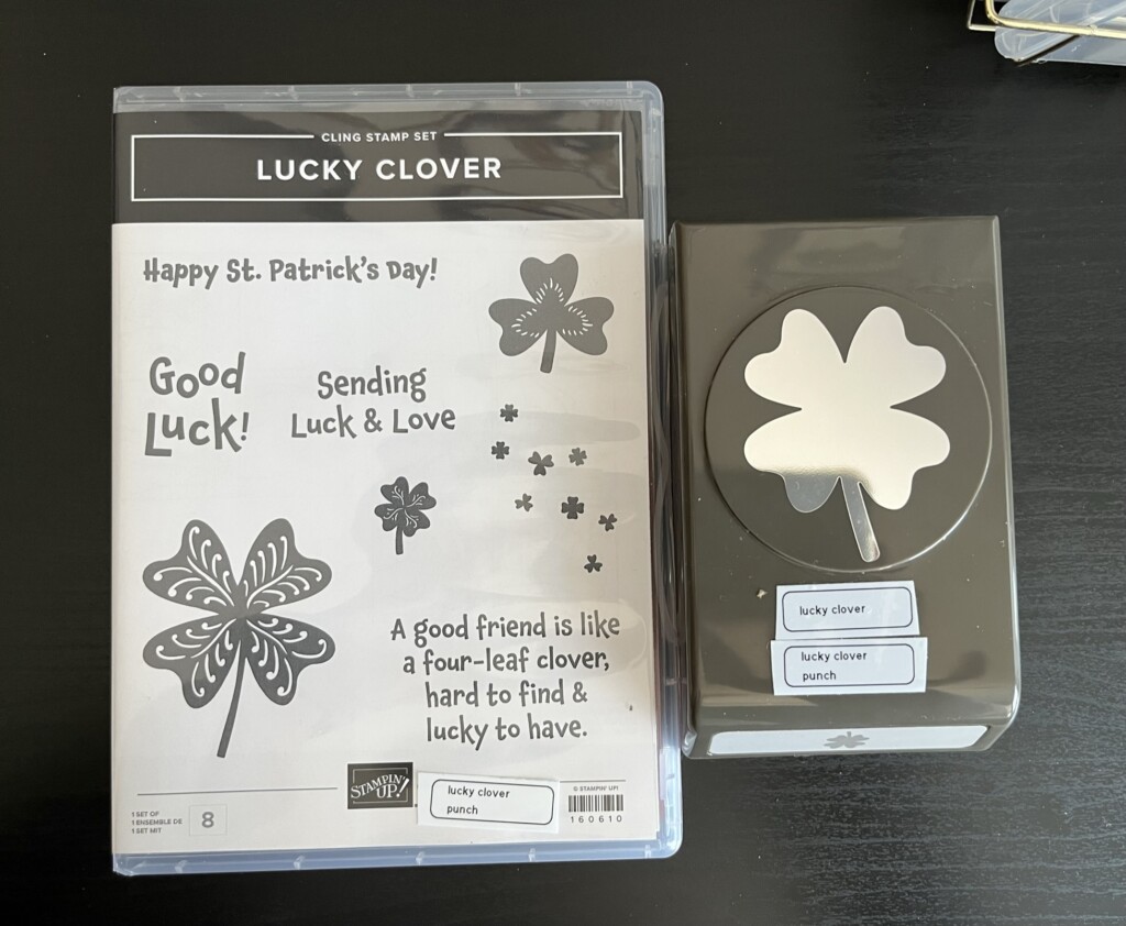 Lucky Clover Stamp Set / Lucky Clover Punch Bundle - Avery's Owlery
