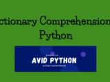 Dictionary Comprehension In Python Avid Python