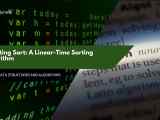 Counting Sort A Linear Time Sorting Algorithm Abdul Wahab Junaid
