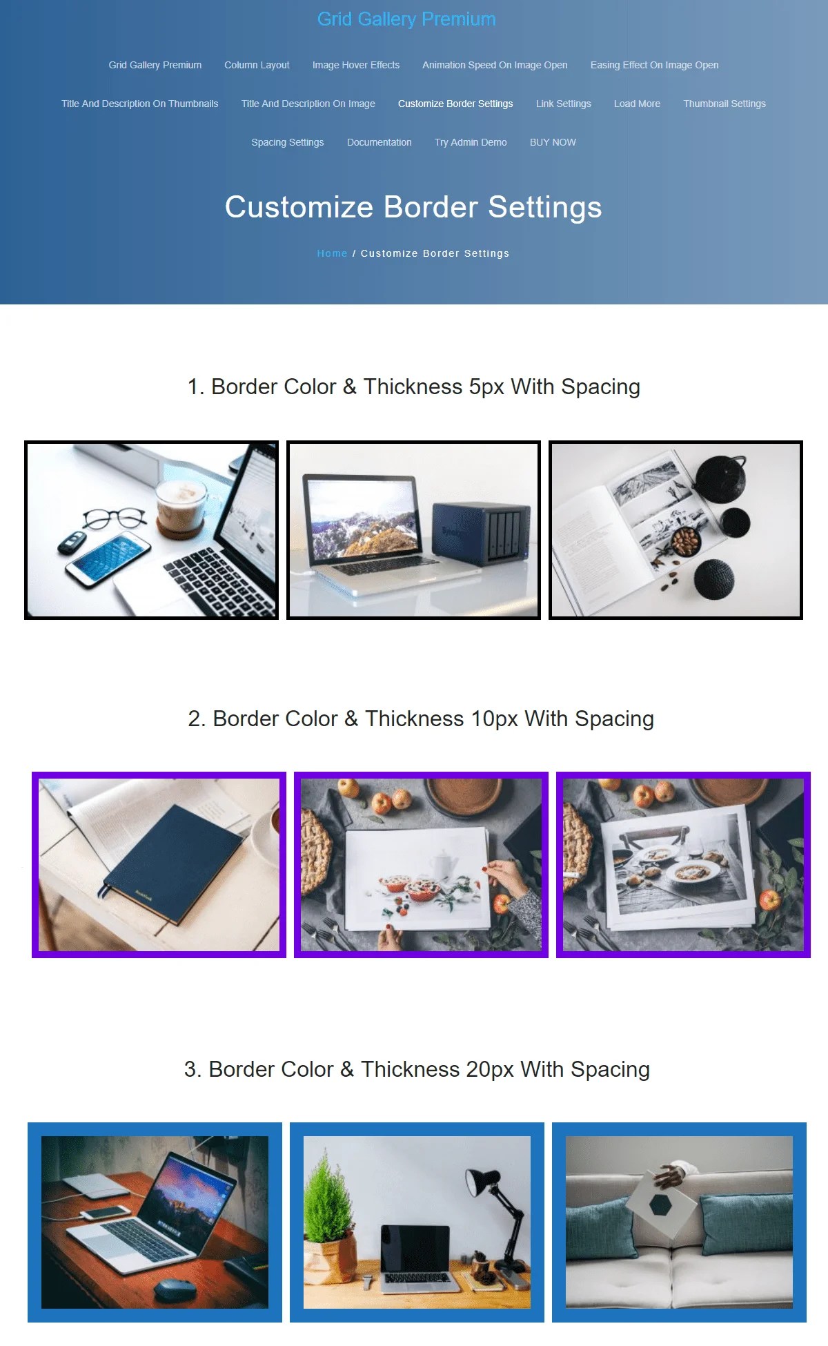 Grid Gallery WordPress Plugin - A WP Life Plugins And Themes