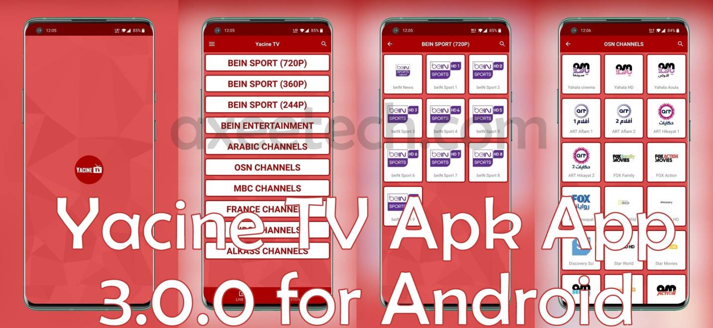 Download Yacine TV Apk v3.8 for Android. [Free Live Football Streaming ...
