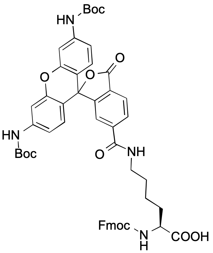 Fmoc - Lys(CR110) - OH | AxisPharm