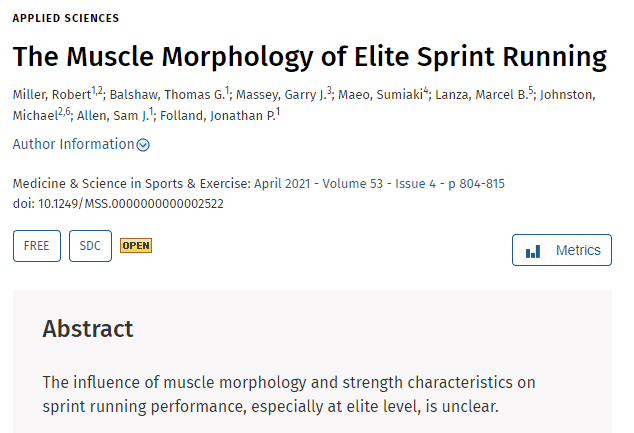 The Most Important Muscles for Speed - Azide Performance