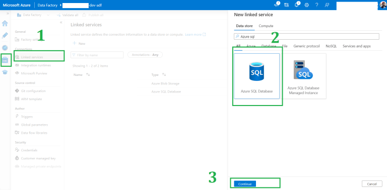 Connect Azure Sql From Data Factory Using Managed Identity Azureops