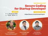 Workshop Secure Coding For Startup Developer Badan Siber Dan Sandi