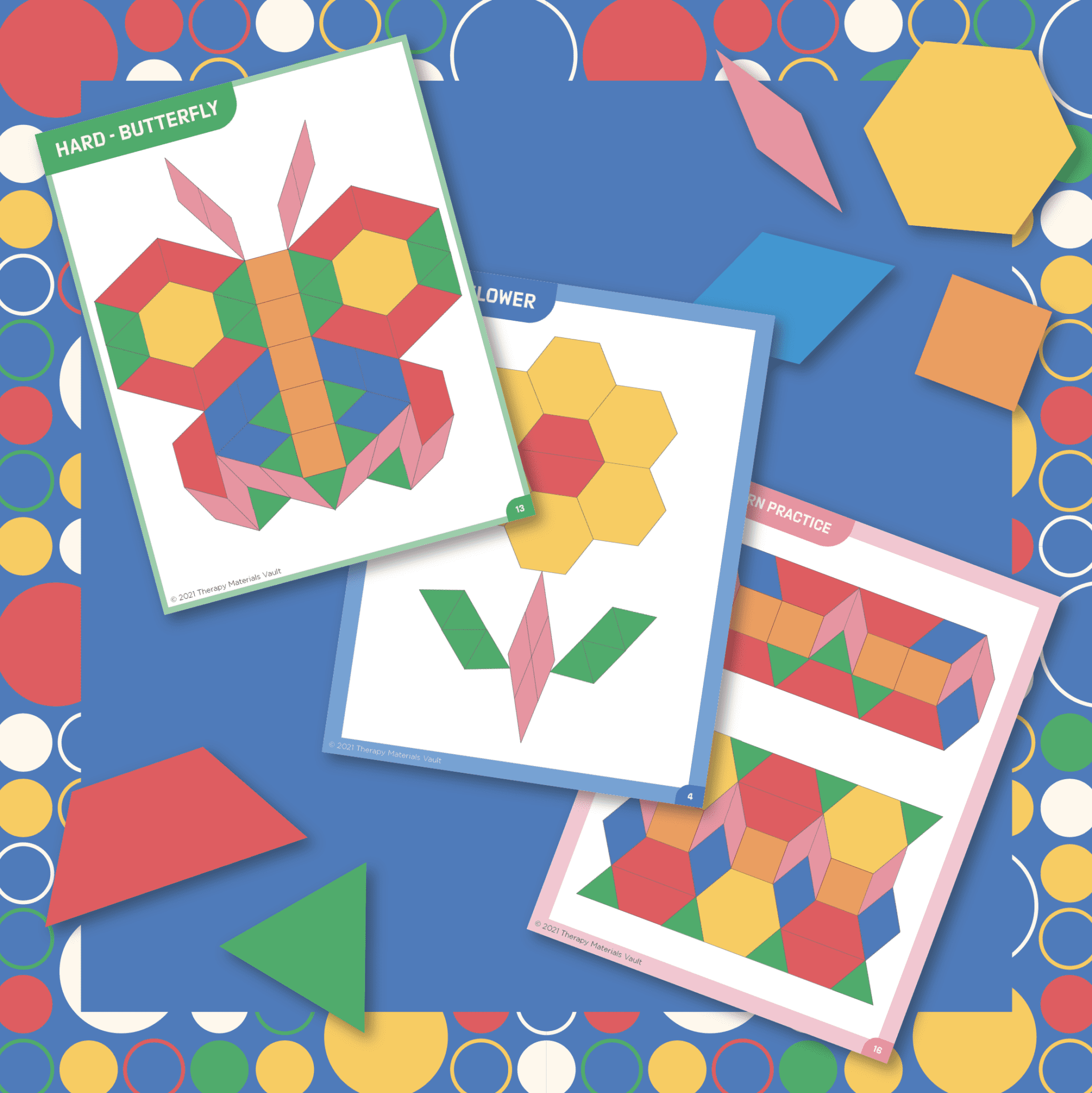 Pattern Block Templates Tmv - Nature Wallpapers - Beautiful High Resolution Collection