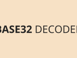 Online Base32 Decoder Decode Base32 Text Or File B64encode