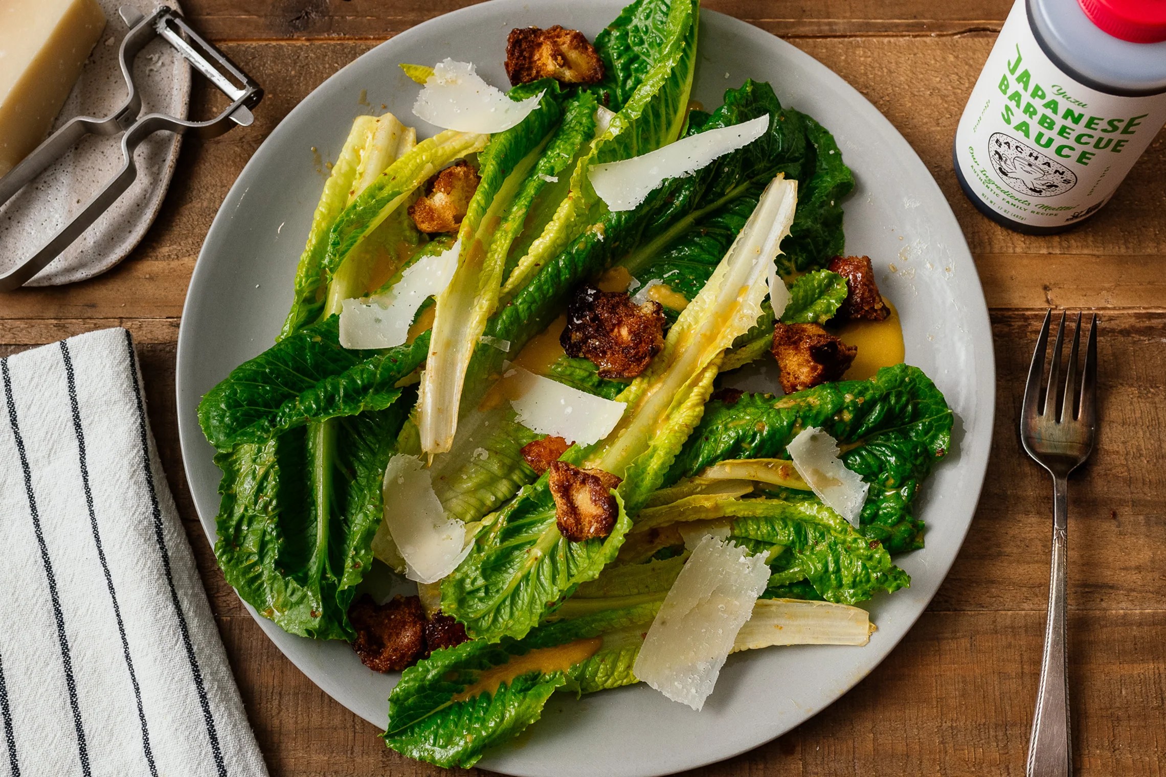 Yuzu Infused Caesar Salad Bachan S