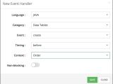 Generating Event Handler Code Developing Backendless Server Code With