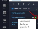 Pdf Generator Api Plugin Backendless Api Services