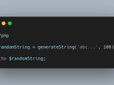 How To Create A Random String In Php Backendtea