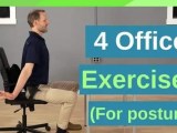 4 Office Posture Exercises Back Intelligence