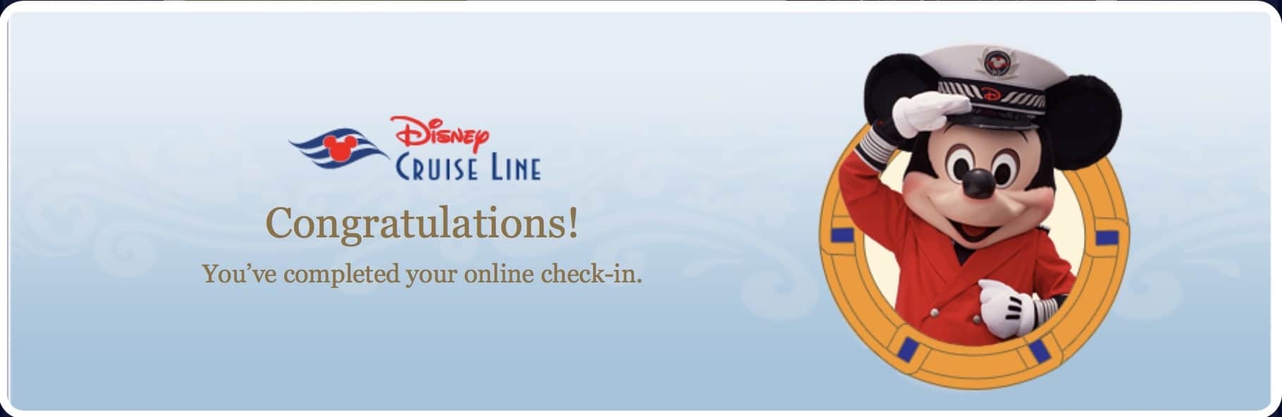 Disney Cruise Line Check-In Process – Back to the Mouse