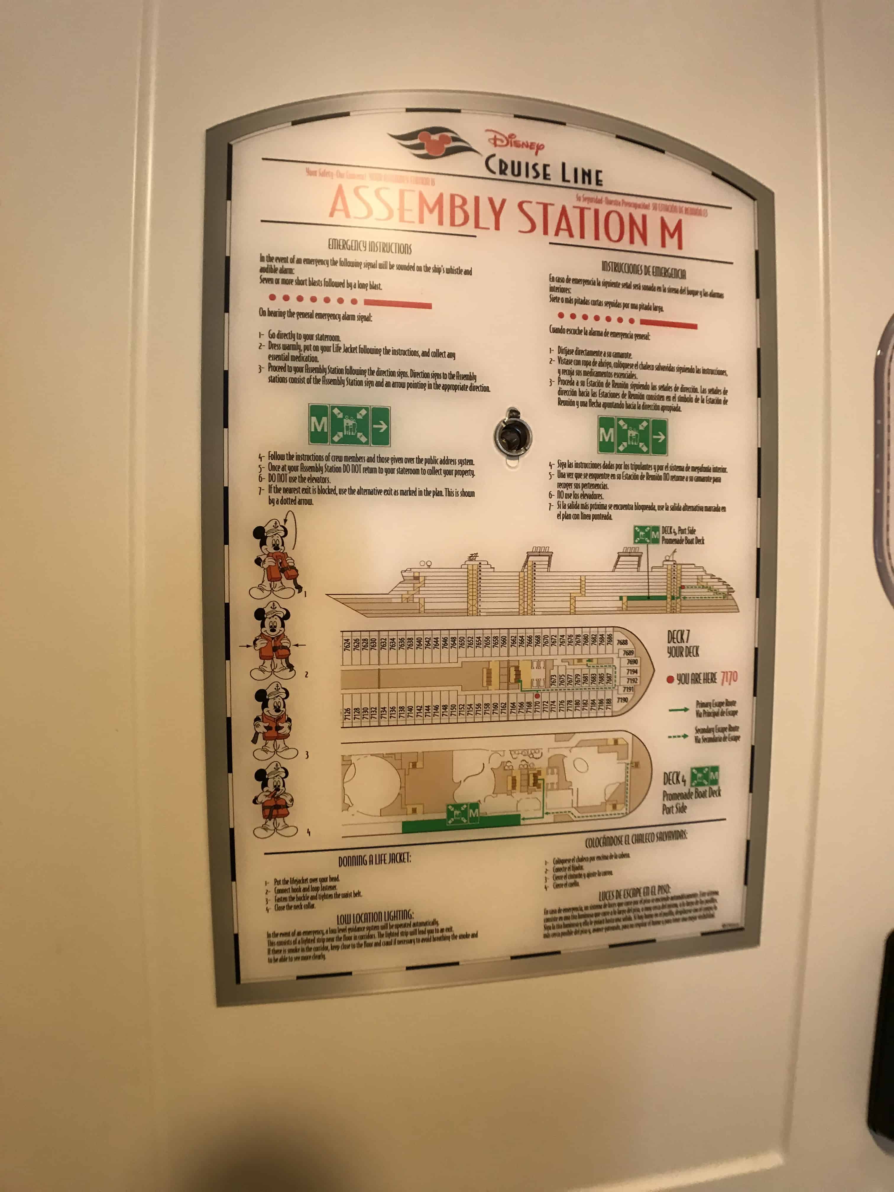 Disney Fantasy Stateroom 7170 – Back to the Mouse