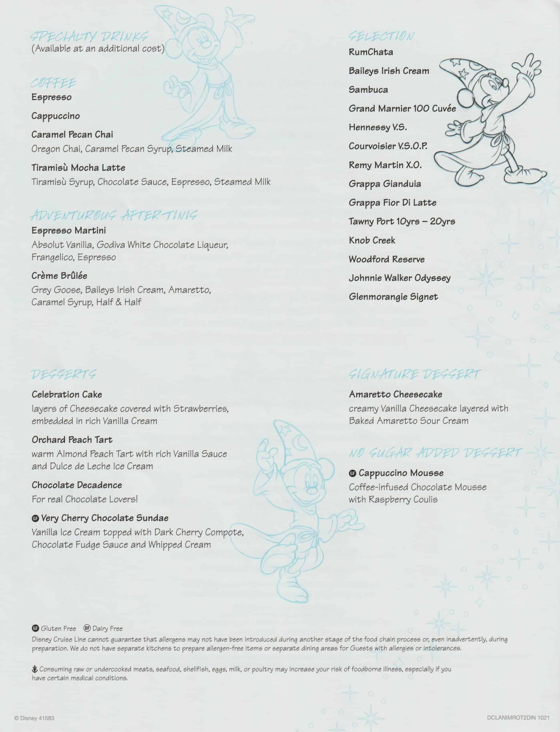 Disney Fantasy Animator’s Palate Animation Magic Menu – Updated 2022 ...