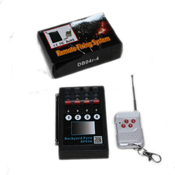 4 Cue Simple Fireworks Firing System - Backyard Pyro