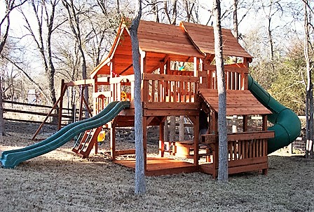 Fun Shack Swing Sets - Backyard Fun Factory