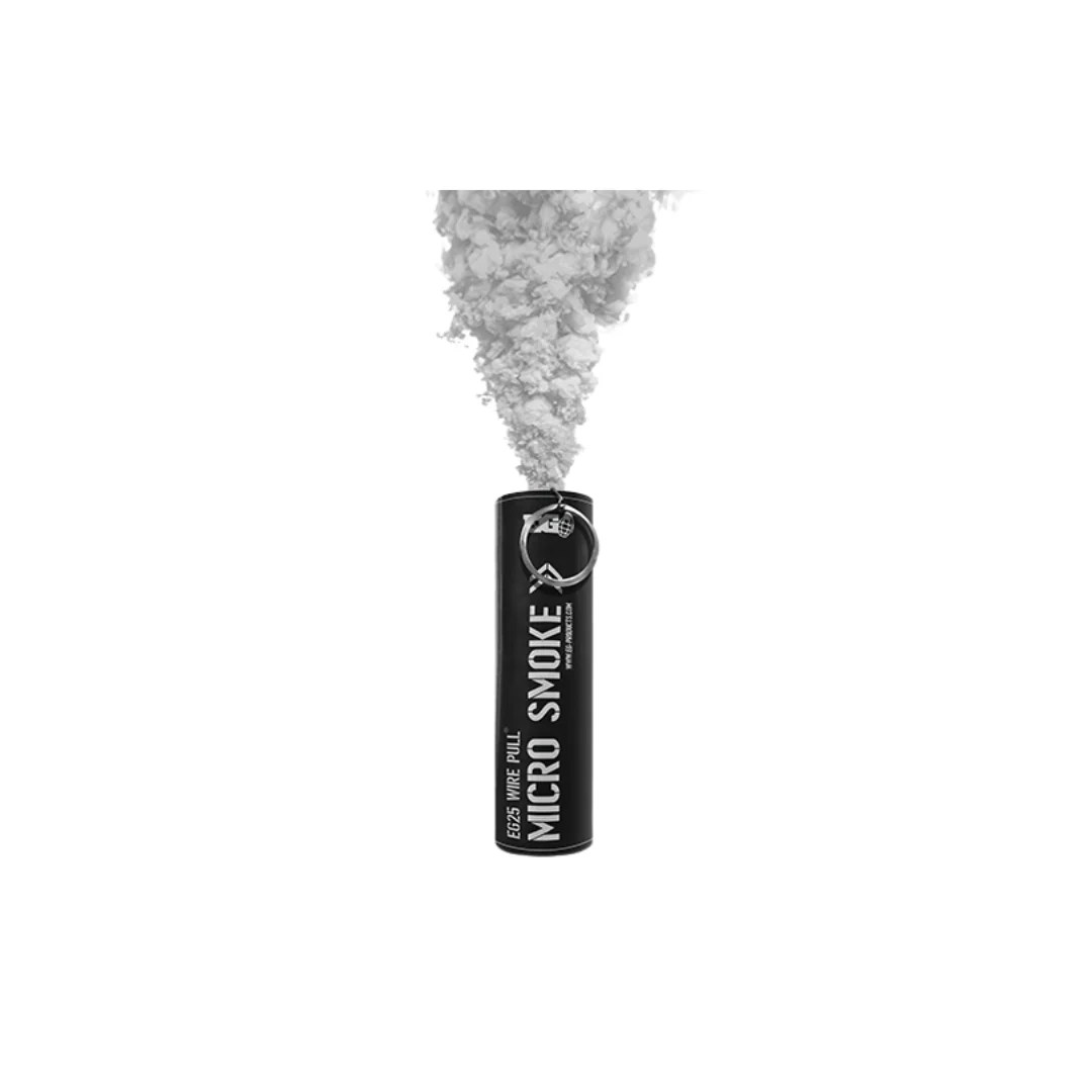 Eg25 Wire Pull Micro Smoke Grenade White Backyard Heroes Fireworks