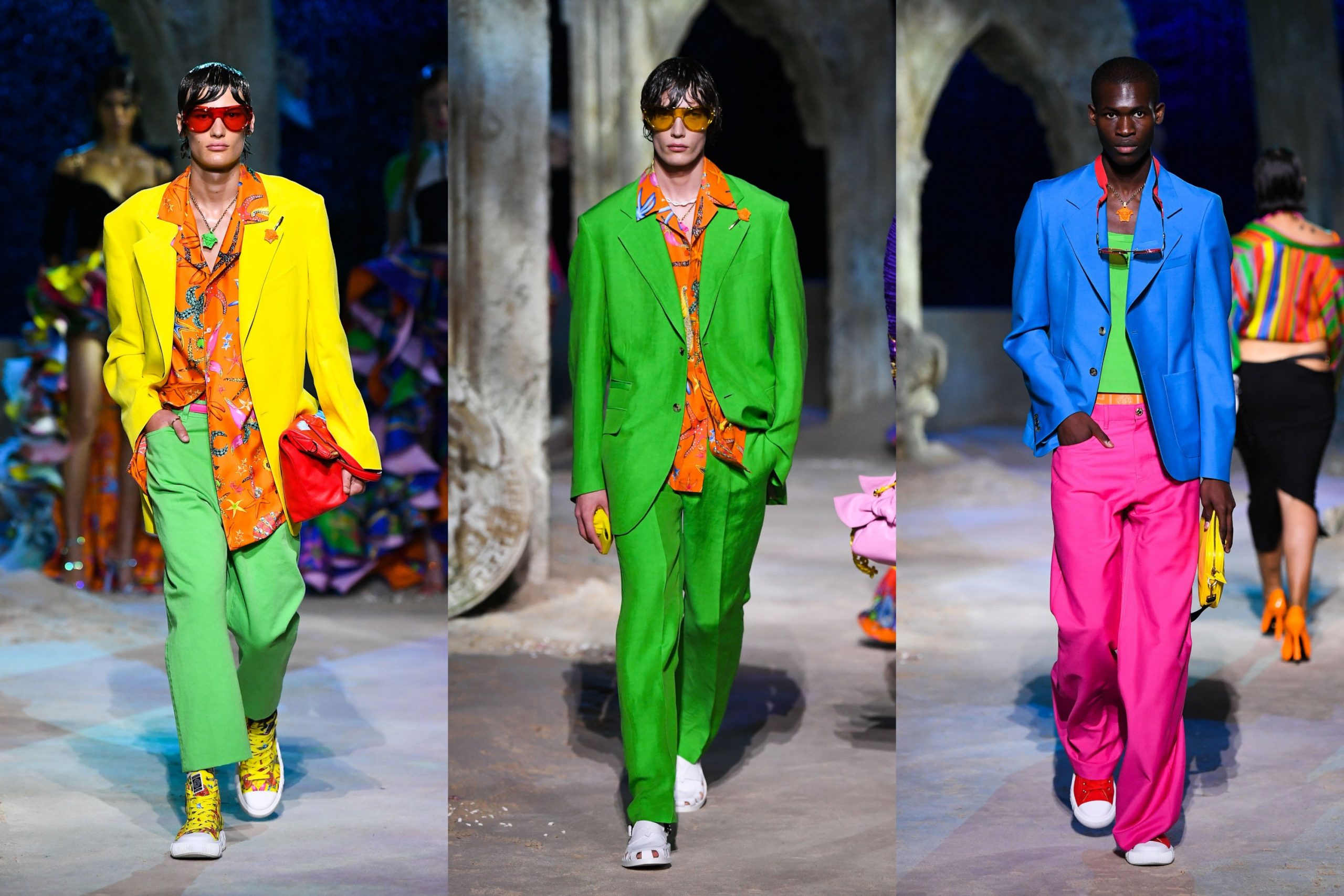 Color blocking: la tendencia masculina más divertida de SS '21