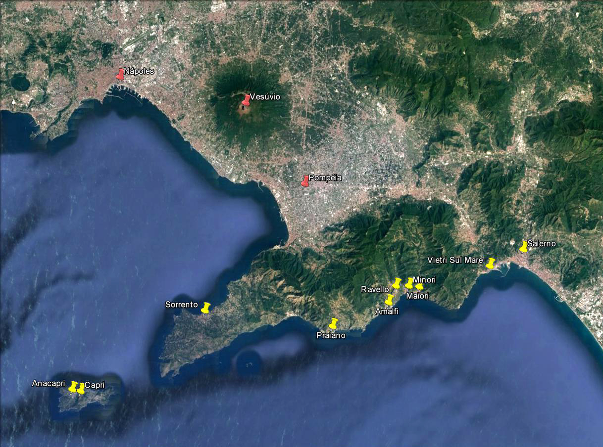 Ilha de Capri – Itália – Um maravilhoso tesouro azul – Bagagem de Bordo