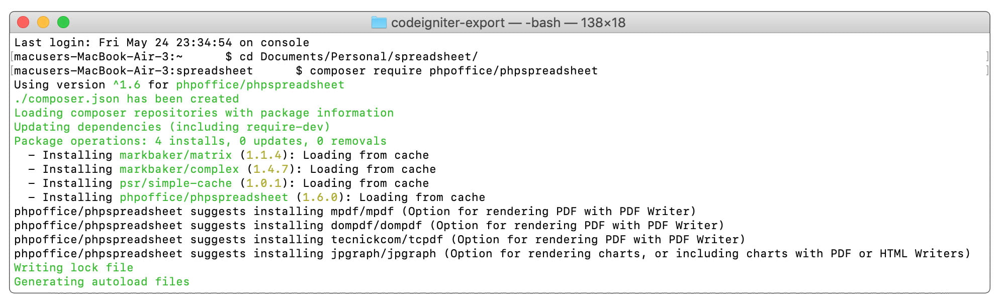 Membuat Export File Excel Dengan Codeigniter