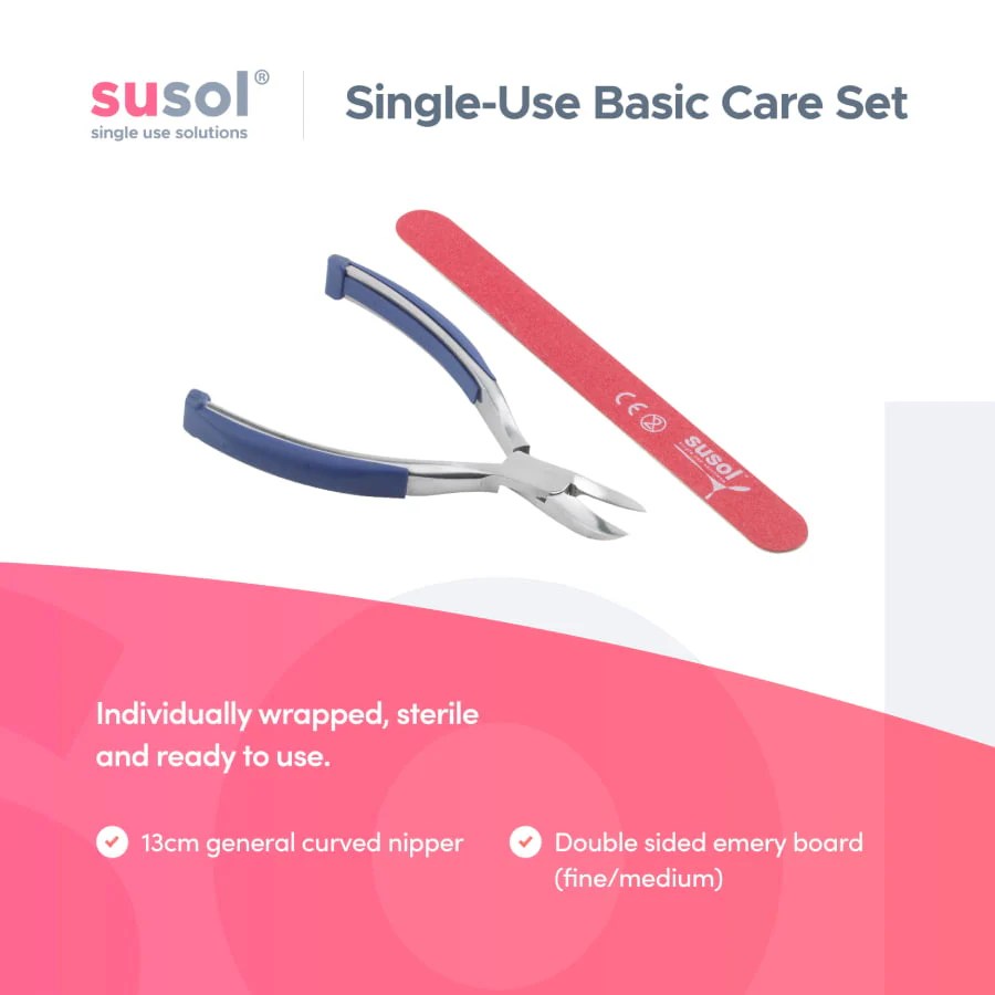 Susol Single Use Podiatry Basic Care Set Bailey Instruments