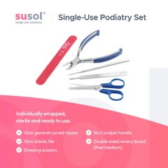 Susol Single Use Podiatry Set Bailey Instruments